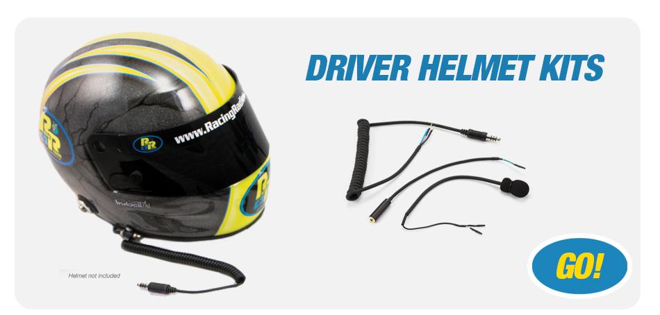 Race Driver Helmet Kits | Two-Way Race Radio Communication – Racing Radios