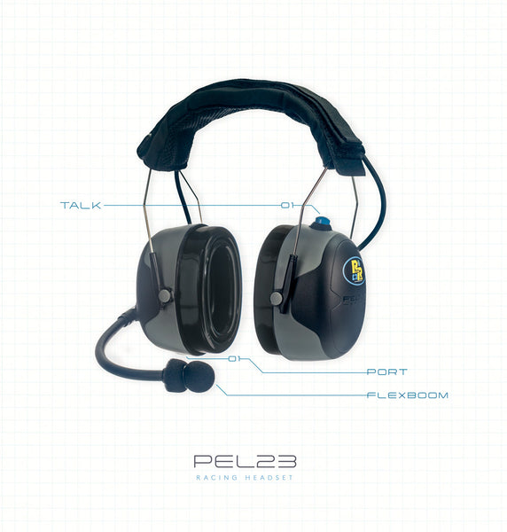 Racing Radios Peltor Racing Headset | Two-Way Over-The-Head