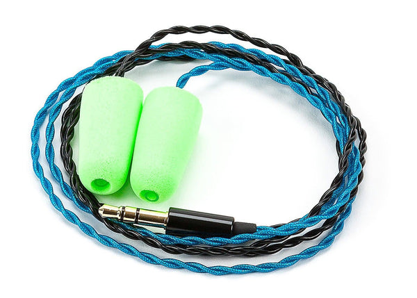 Foam Race Driver Earpieces Stereo | Racing Earbuds