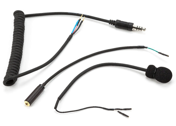 Race Driver IMSA Style 4-Conductor Helmet Kit (Coil) | Racing Radios